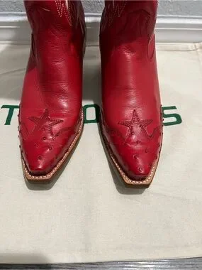 Tecovas | Shoes | Tecovas Annie Eagle Barn Red | Poshmark